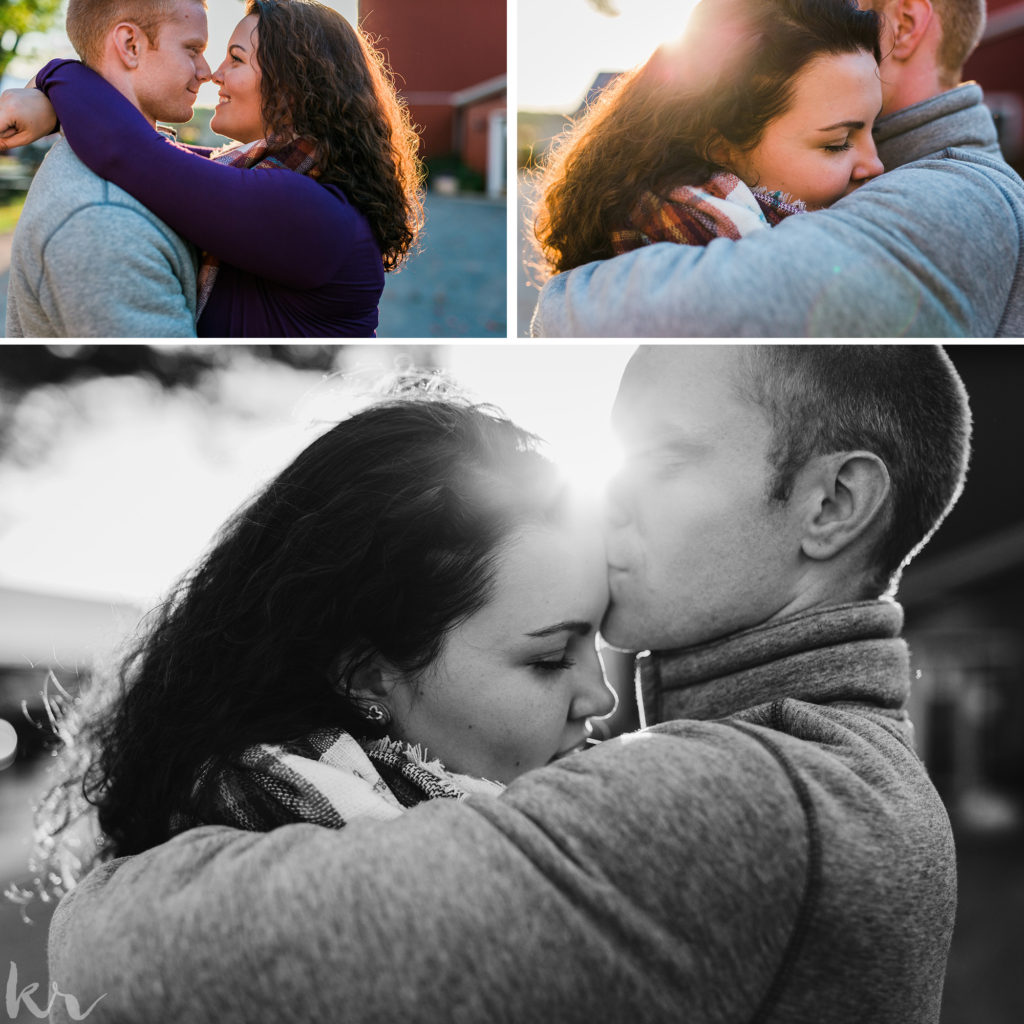Meg + Ryan | Wisconsin Engagement Photos | The Apple Barn Orchard and ...