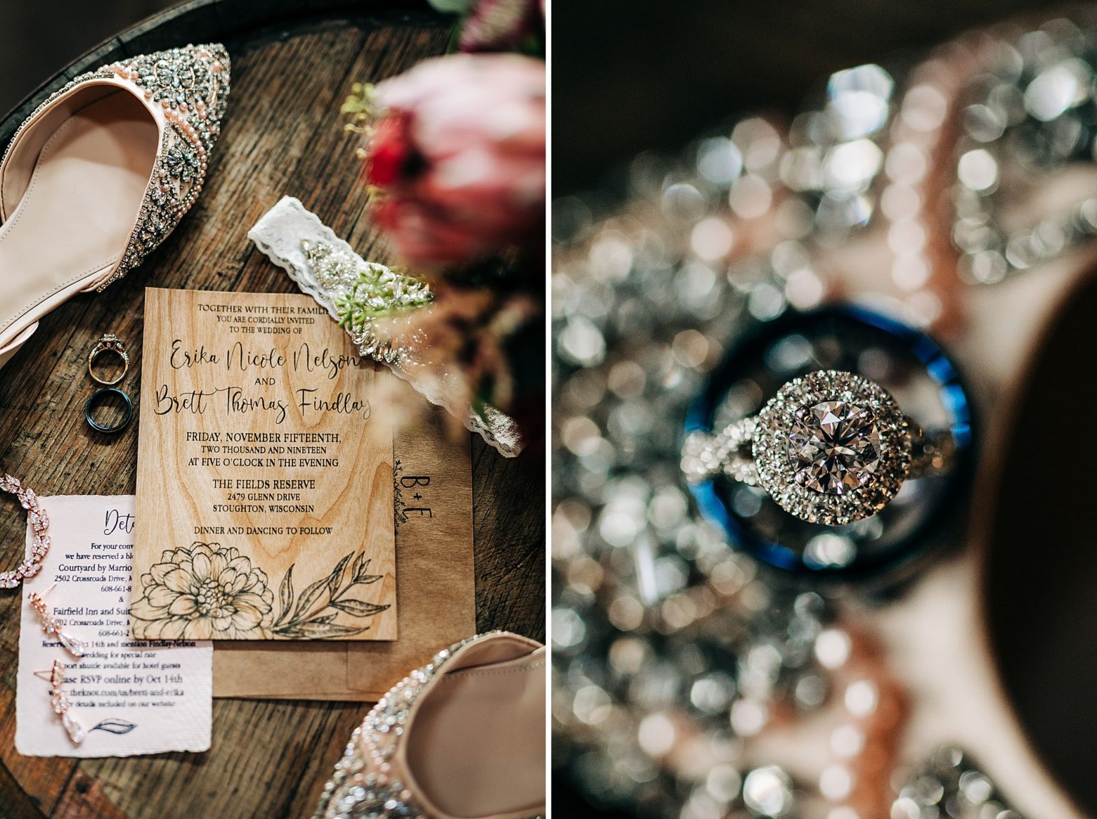 Erika + Brett | The Fields Reserve Wedding | Katie Ricard Photography